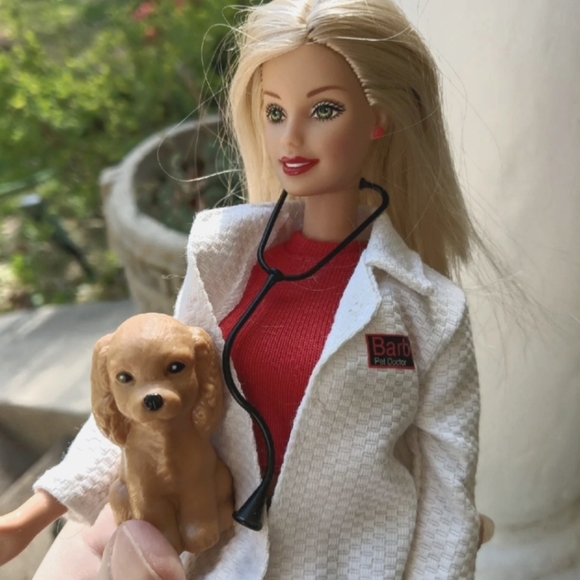 Toys | Barbie Pet Doctor Mattel Vintage Never Played With Veterinarian ...